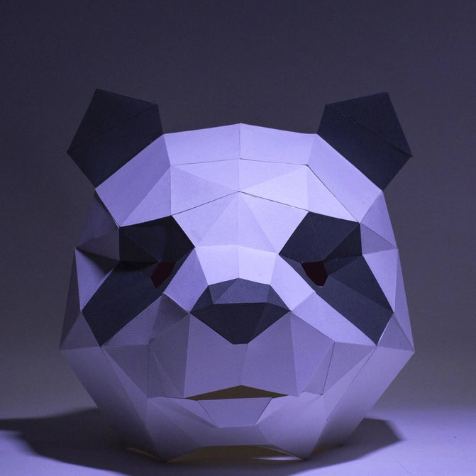 3D PaperCraft - Panda Mask – Windy Woman Inc Family of Stores