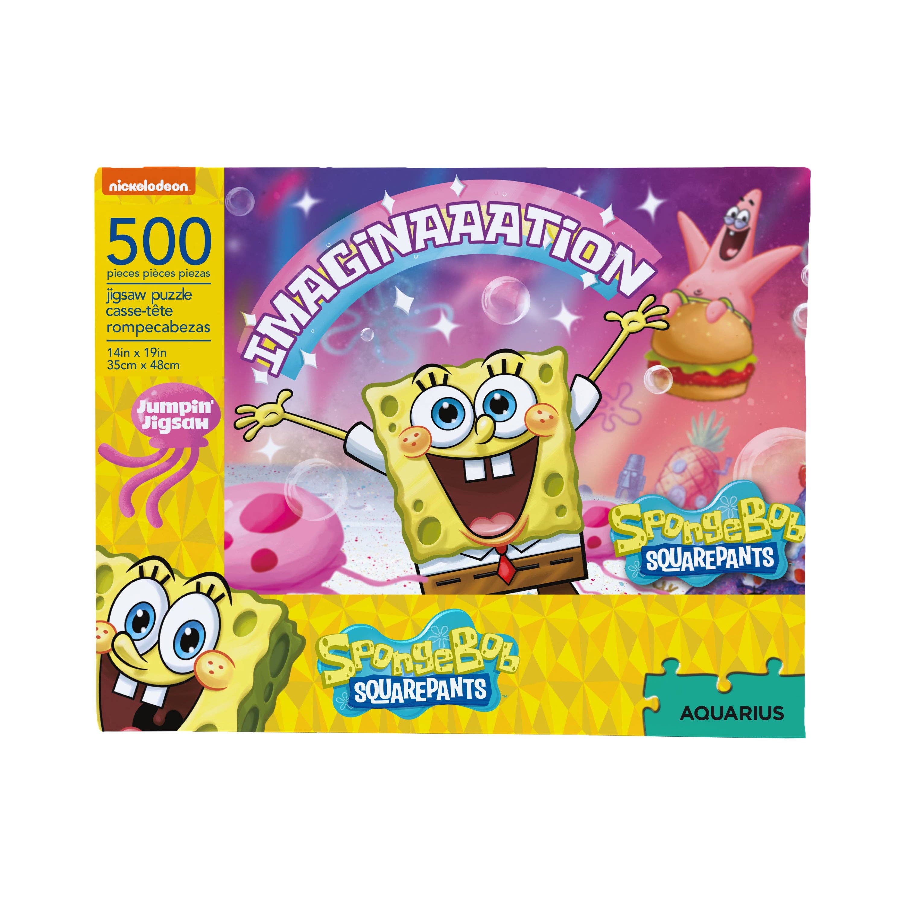 Puzzle - SpongeBob SquarePants Imagination (500pc) – Childish ...