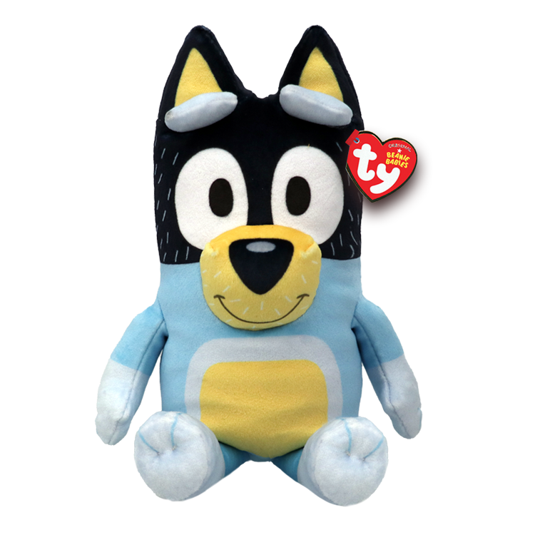Stuffed Animal - Beanie Baby Bluey's Bandit 8" – Childish Tendencies ...