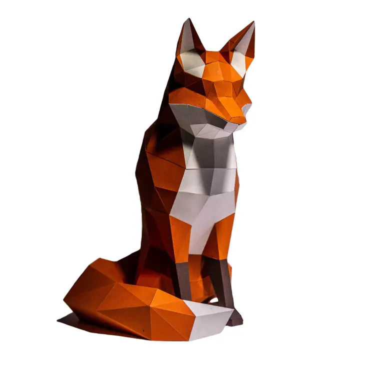 3D Papercraft - Fox – Windy Woman Inc Family of Stores