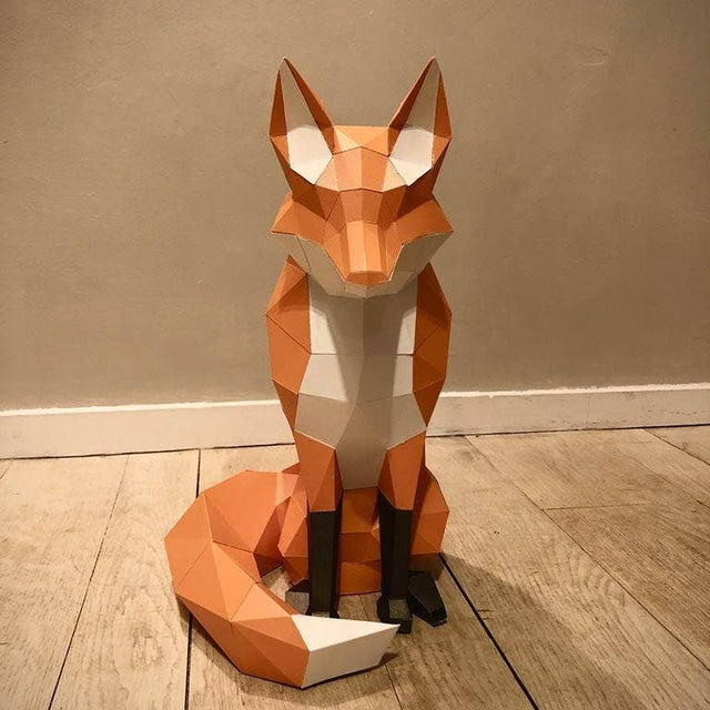 3D Papercraft - Fox – Windy Woman Inc Family of Stores