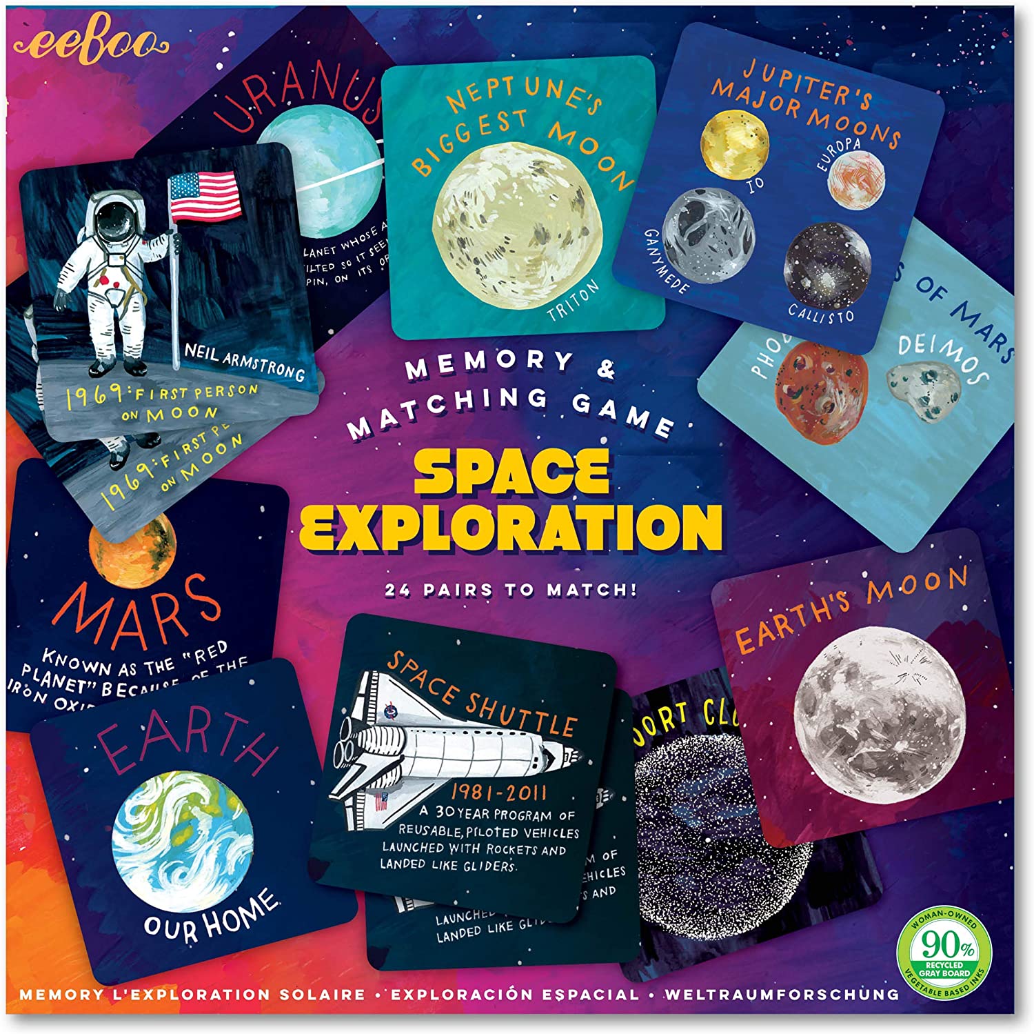 Matching Game - Space Exploration – Windy Woman Inc Family of Stores
